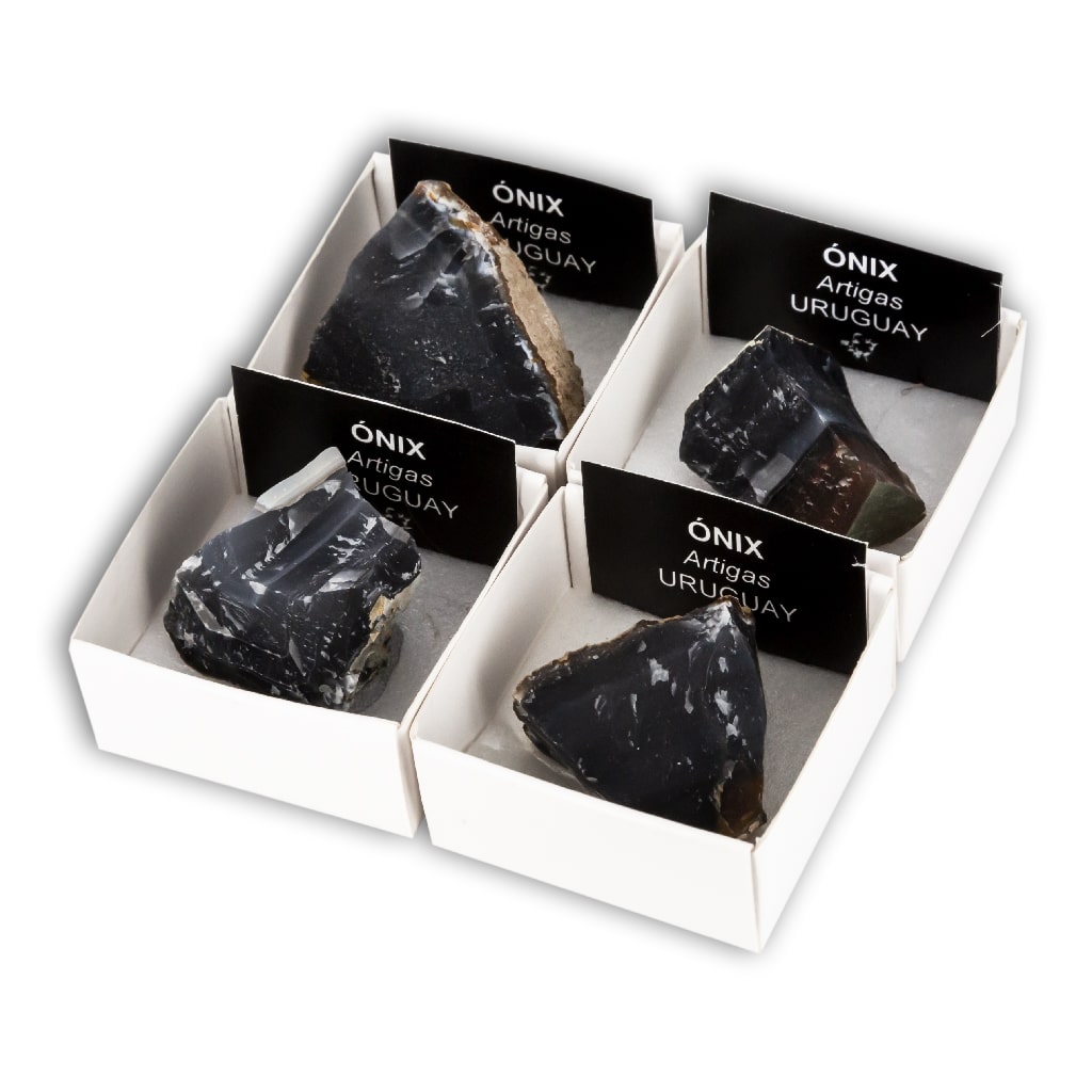Onyx in Collection Box 4x4 cm – Colecciones de Minerales